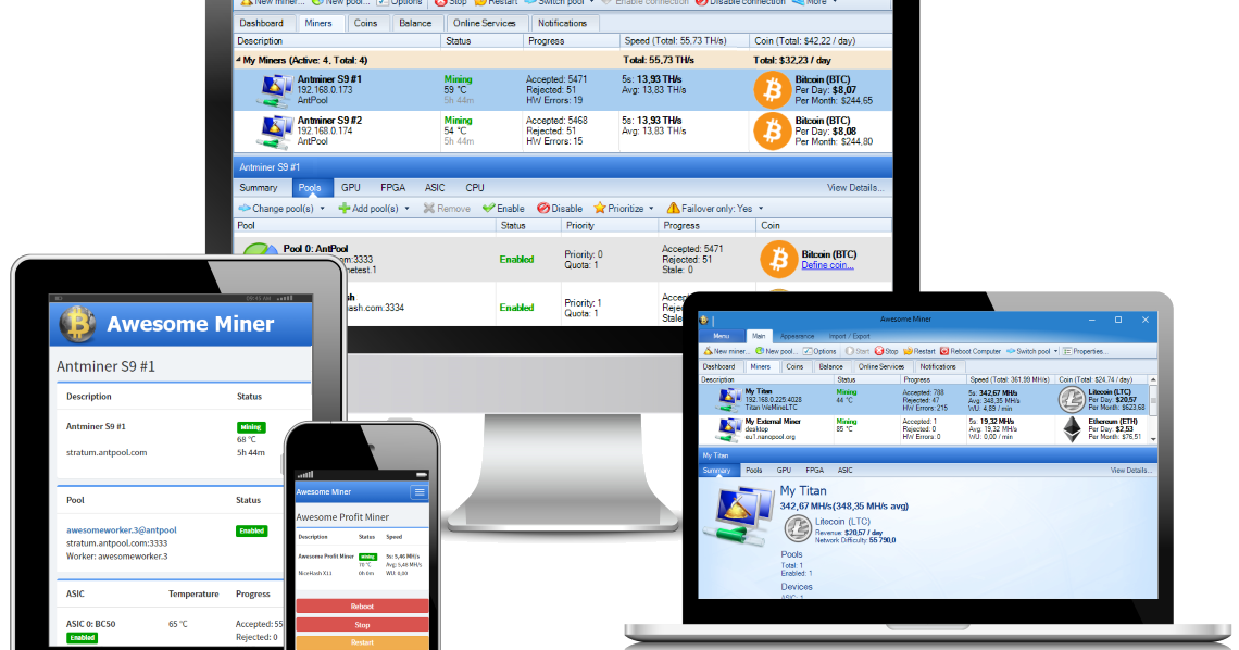 Awesome Miner Ultimate Plus Latest Full Version