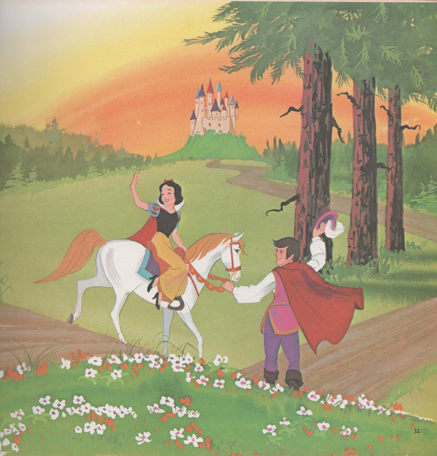 Filmic Light - Snow White Archive: 1969 US Snow White "Sweeping ...
