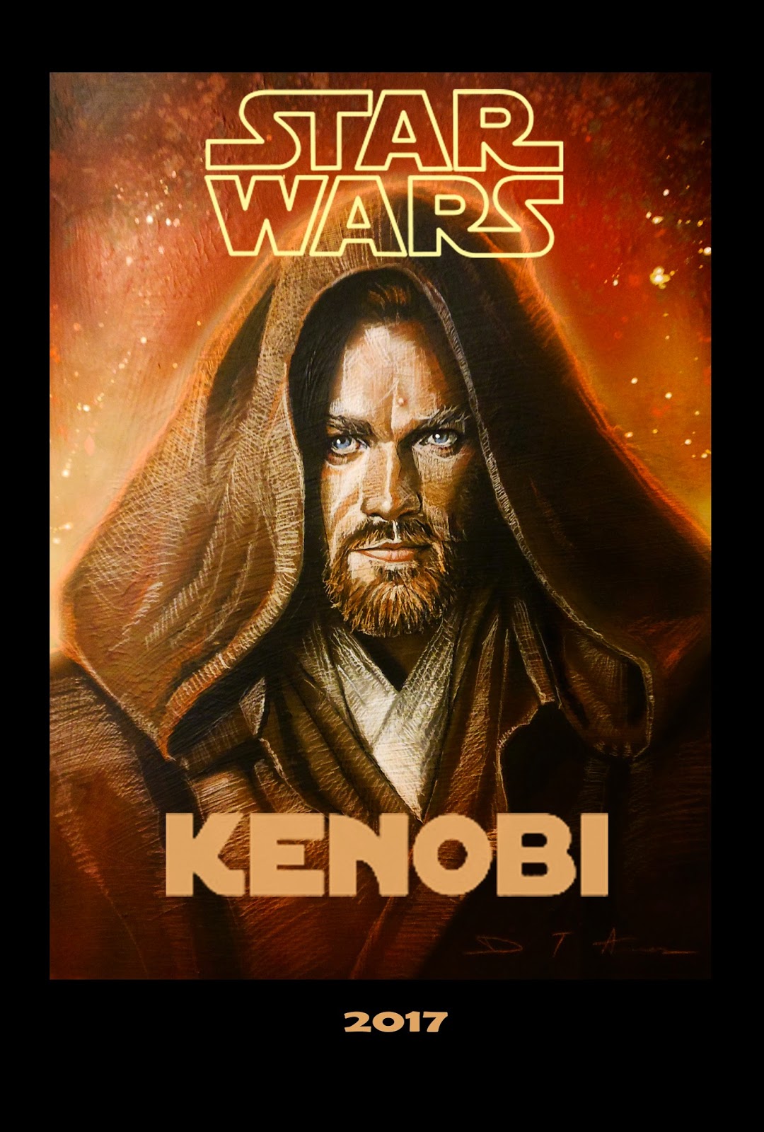 Devonne Amos: Star Wars : Kenobi fan poster