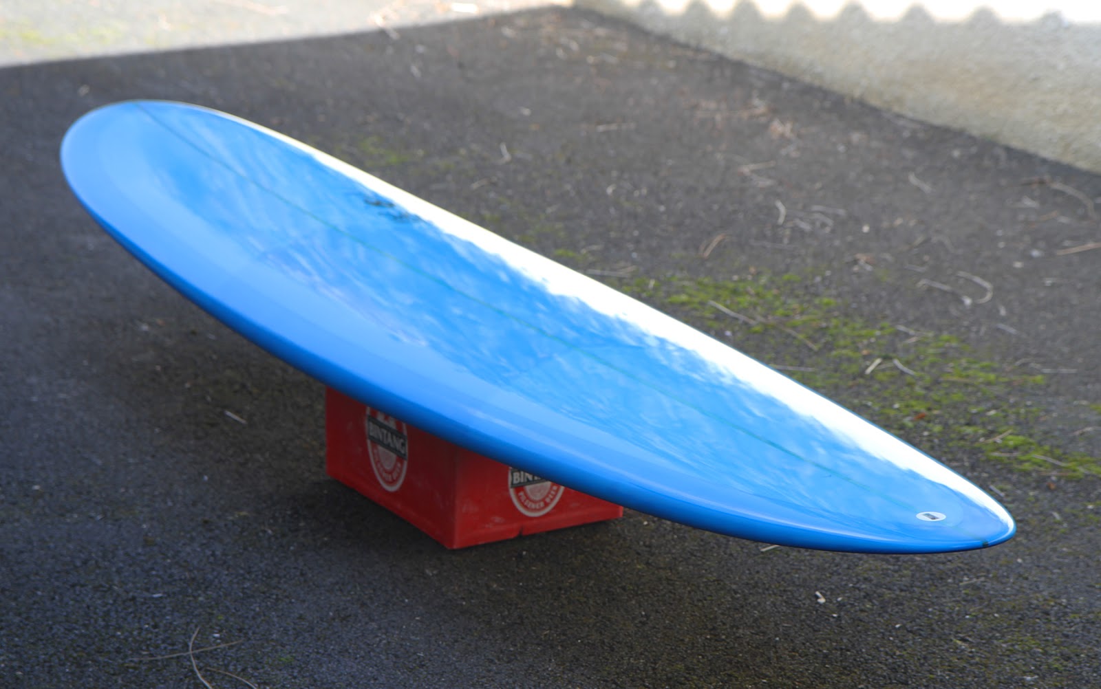 swop surfboards: BLUE MINI TANKER