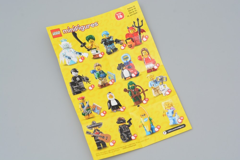 Lego 71013 Minifigures Series 16 第16代人偶包 開箱報告 - 魯蛇實驗室