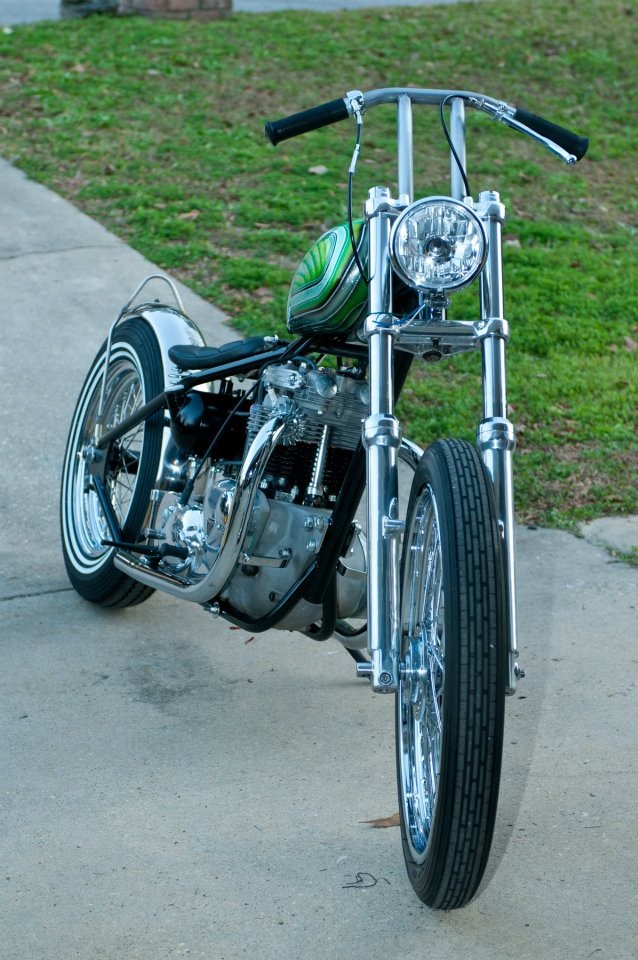 Born Loser: 1972 Triumph Rigid For Sale