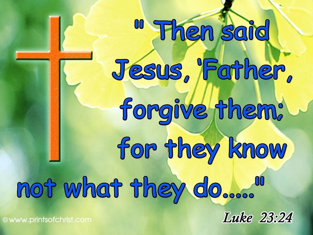 Spiritual Activism: FATHER FORGIVE THEM, FOR THEY KNOW NOT WHAT THEY DO ...