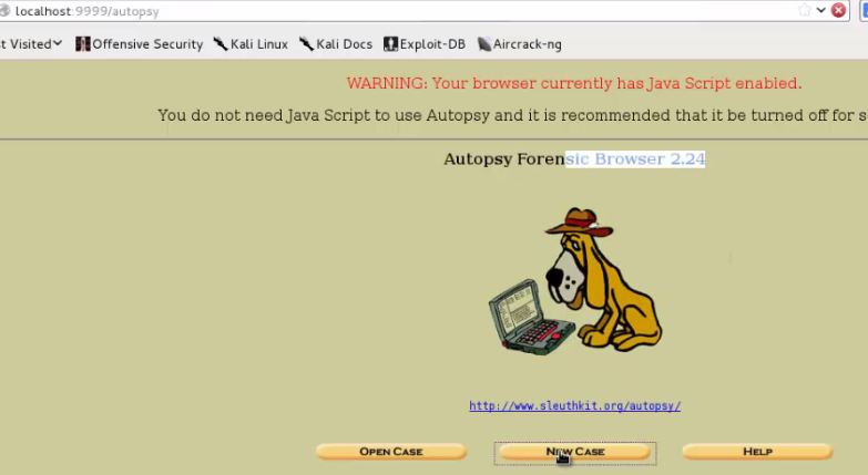 Digital Forensics Tutorial Part 2 Autopsy Case And Md5 Calculator