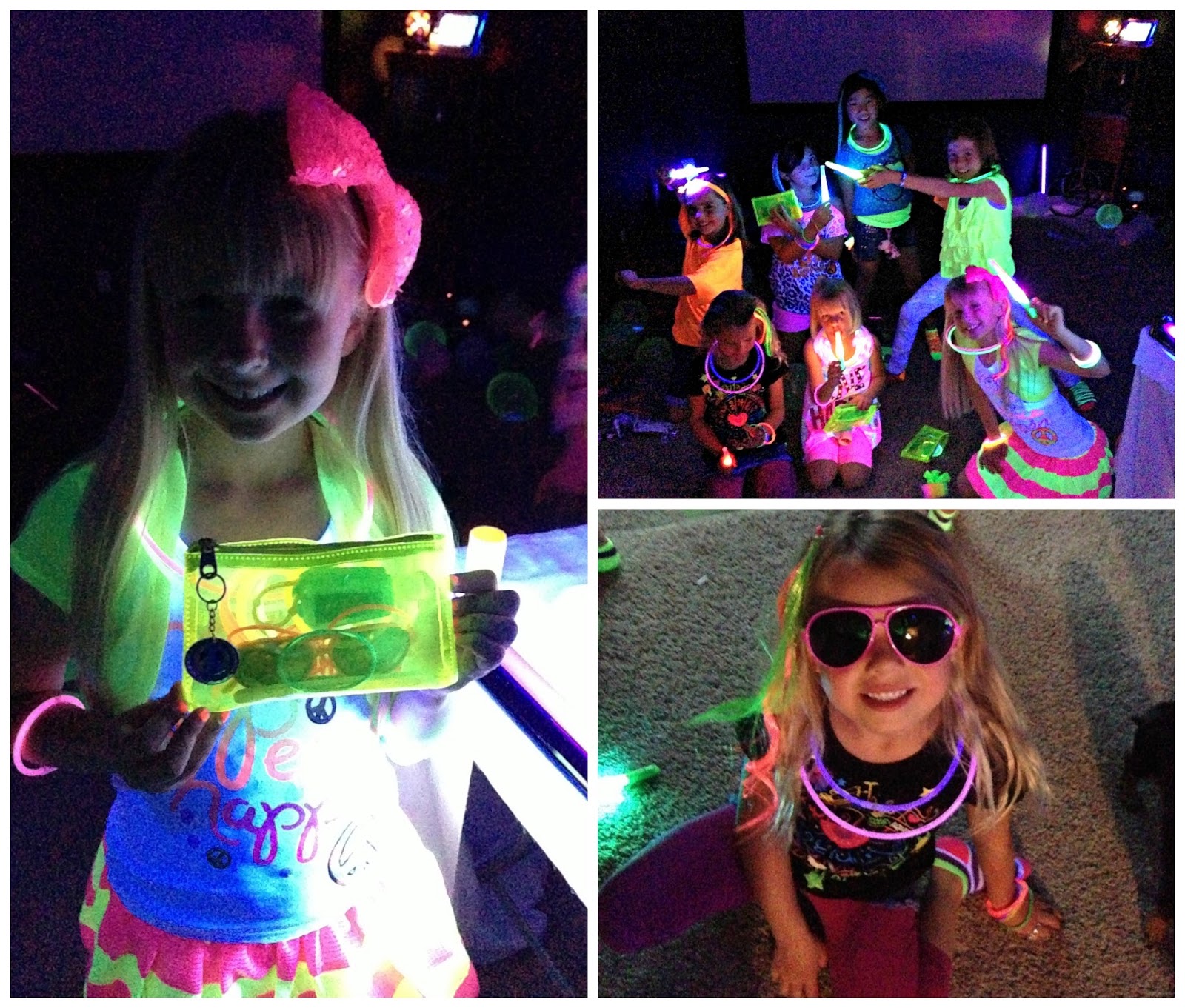 Simply Creative Insanity: Totally cool.....Neon Glow Party