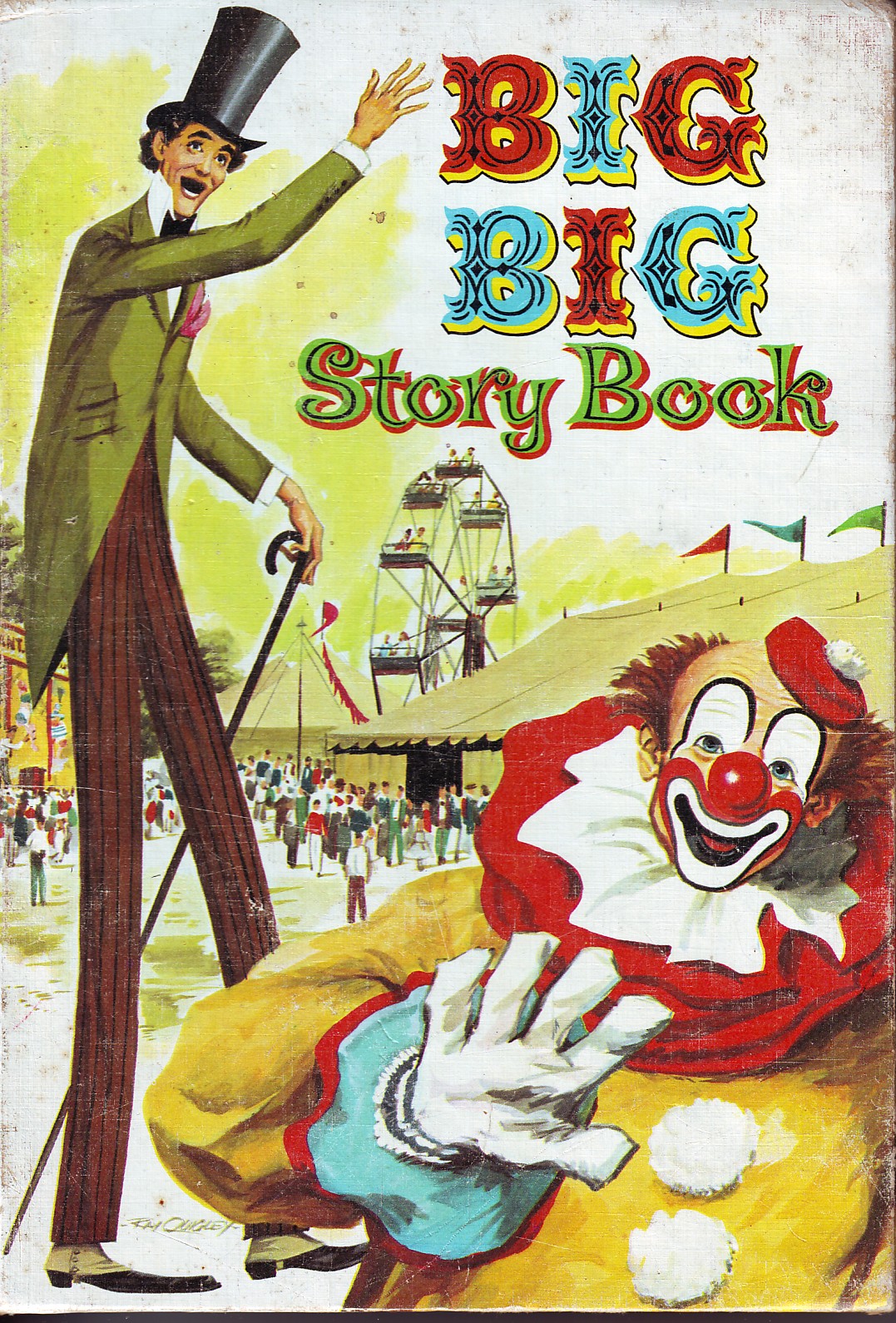 Mike Lynch Cartoons: BIG BIG STORY BOOK Whitman Publishing 1944-55.