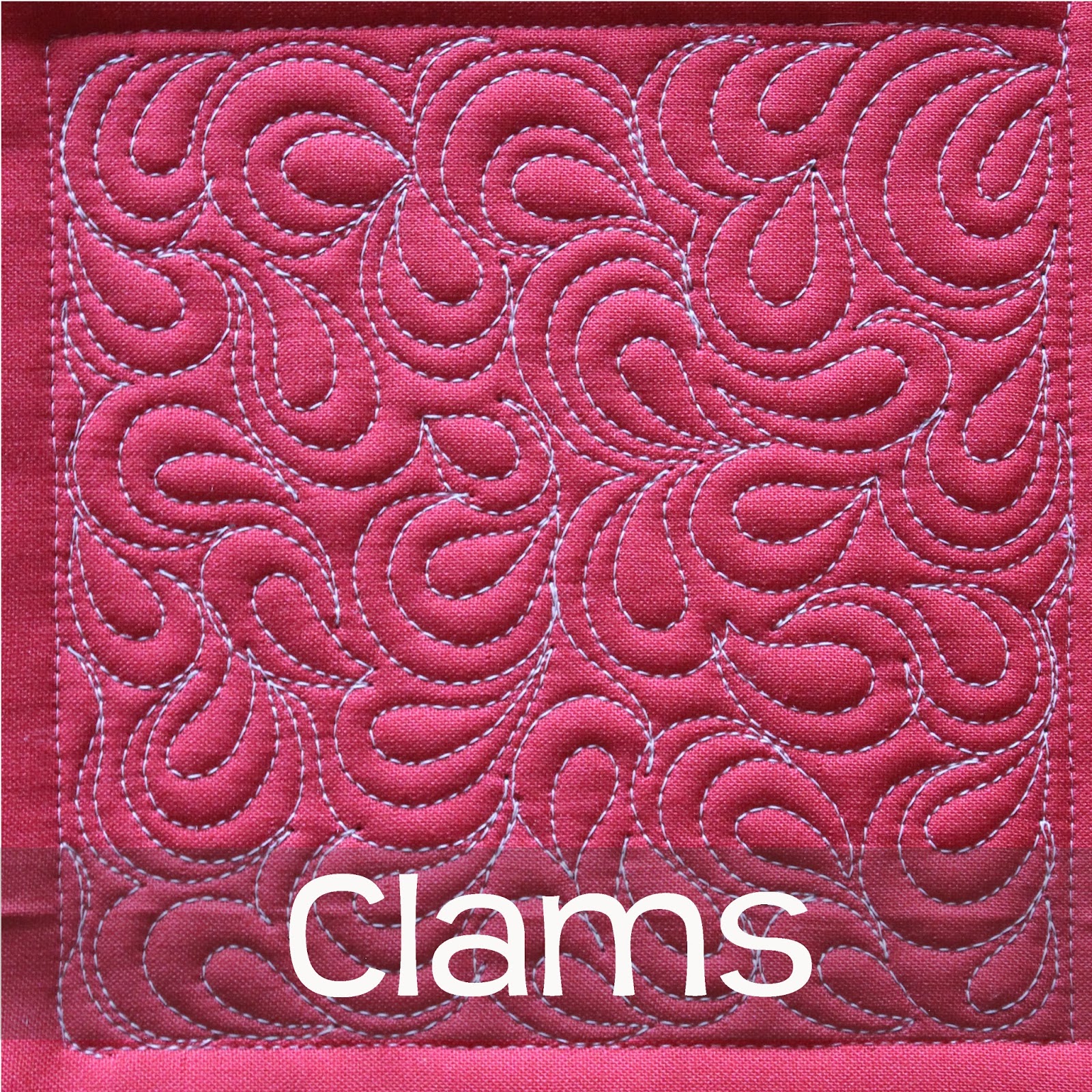 Piece N Quilt: How-to Machine Quilt Clams with Natalia Bonner - A Video ...