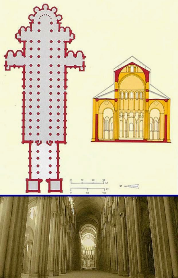 Algargos, Arte e Historia: EL MONASTERIO DE CLUNY. MODELO DE IGLESIA ...