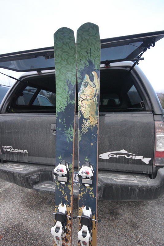 The Fiberglass Manifesto: Shawn's Custom Trout Skis