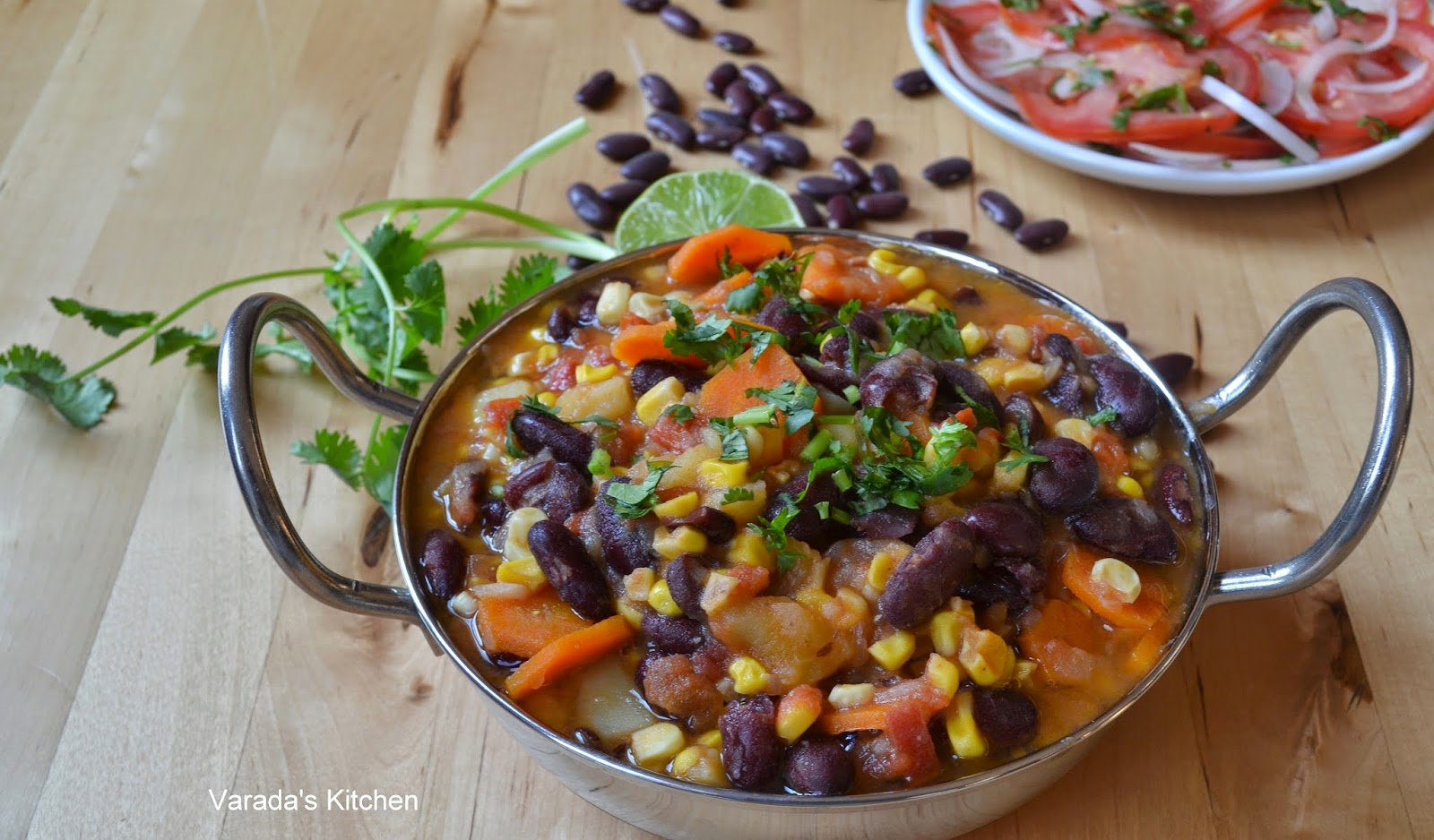 Varada's Kitchen and Garden: Githeri (Corn and Bean Stew)