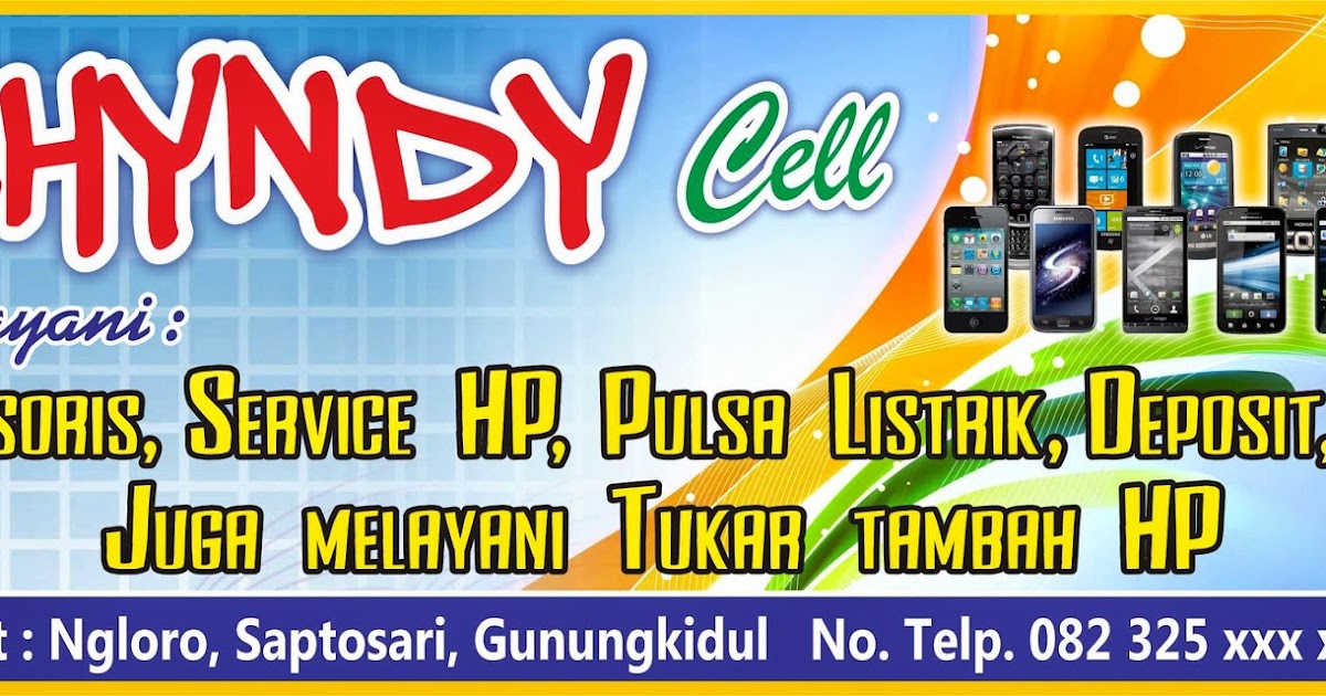 Ide 50+ Desain Spanduk Cellular