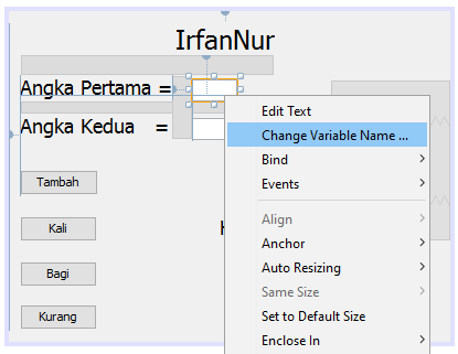 Cara Membuat Kalkulator (GUI) NetBeans IDE ~ JAVA IRFAN