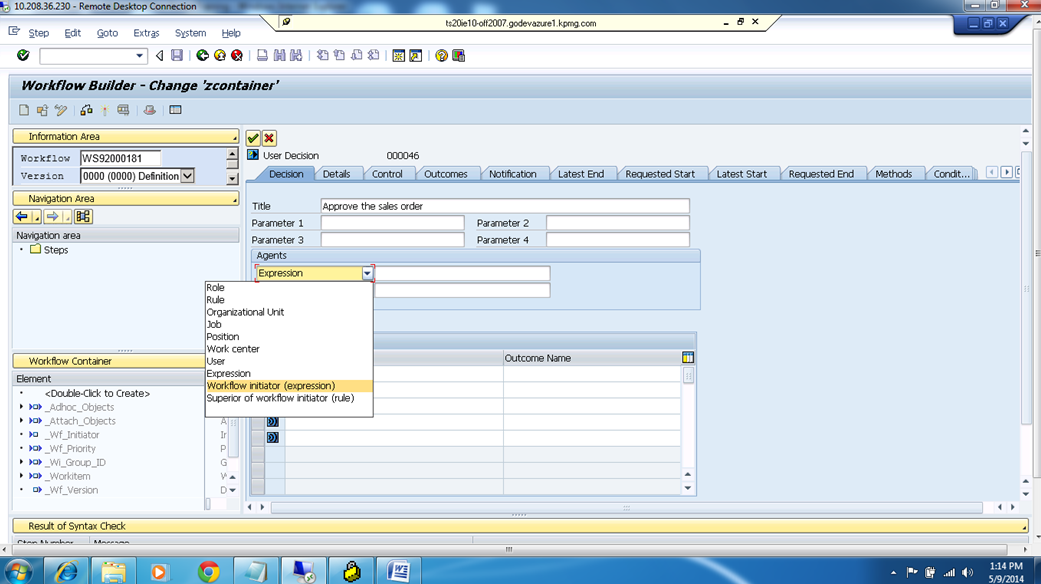 An SAP Consultant: SAP Workflow - User Decision Step type