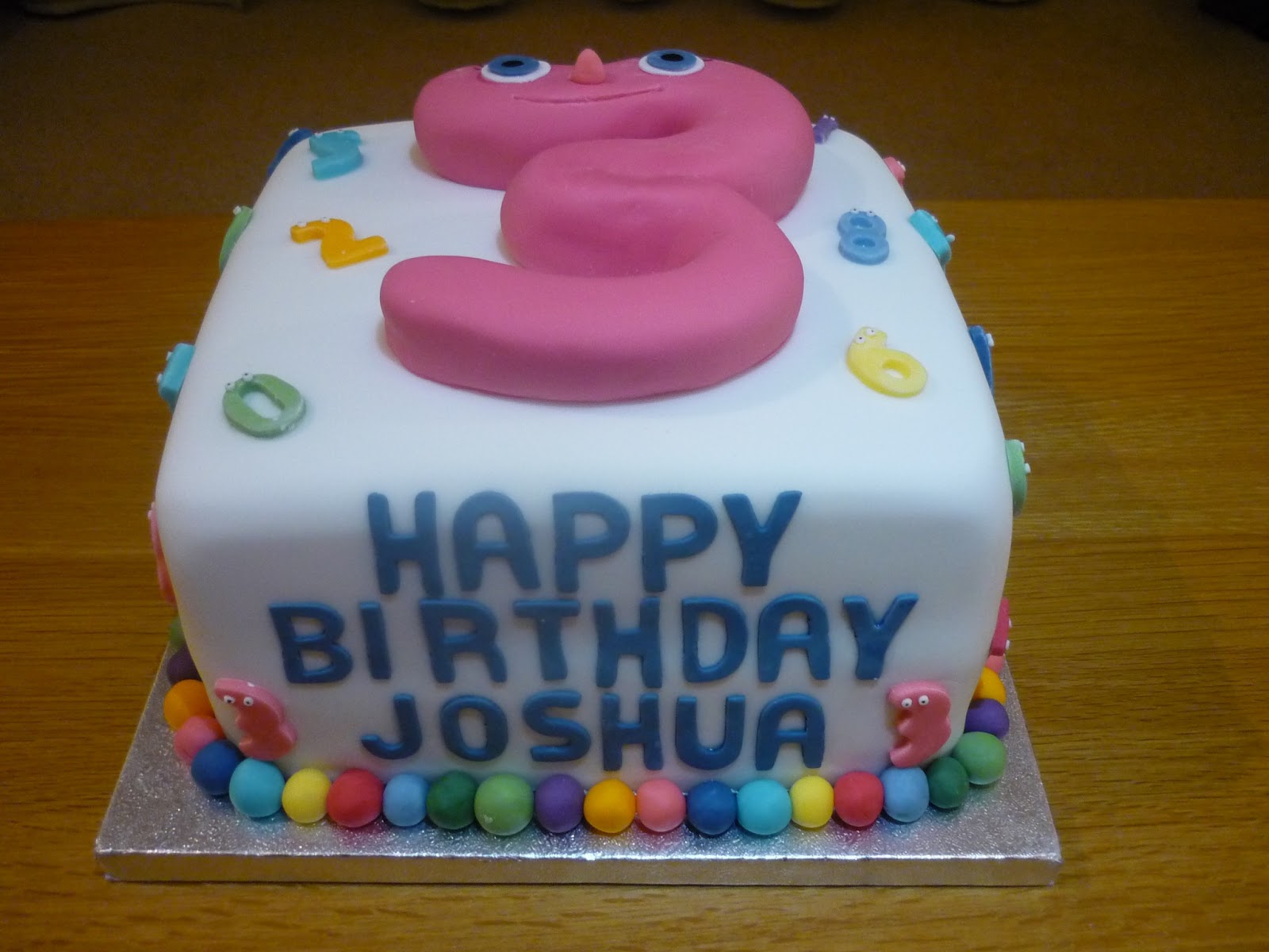 Eat Cakes by Susan: Numberjacks Birthday Cake