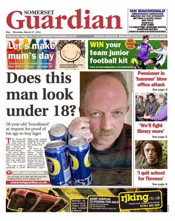 Angry people in local newspapers