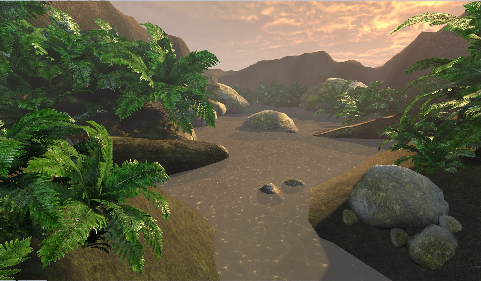 Kenae Lowry's Game Art and Design Blog: Biome - Temperate Rainforest