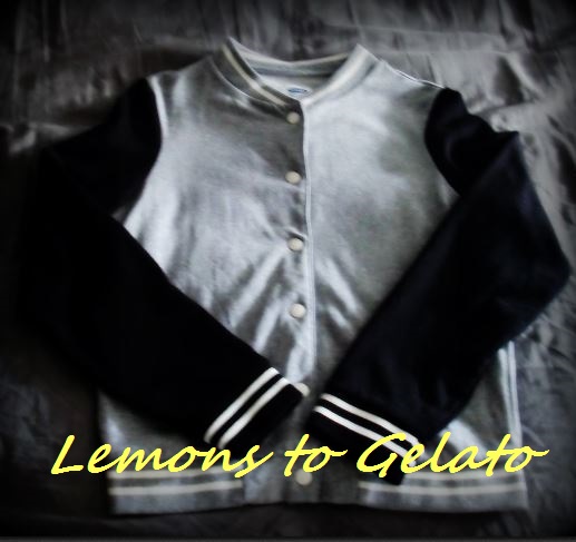 Lemons To Gelato: DIY Varsity Jacket
