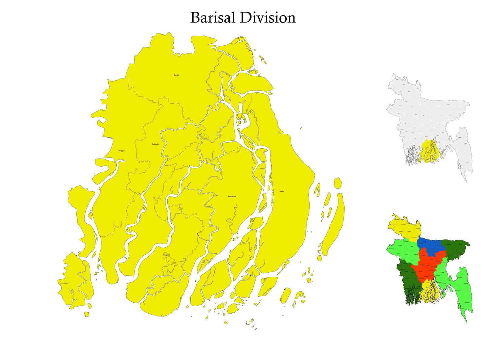 Barisal Division, Bangladesh - Map & Information - LocalGoogle: Tourism ...
