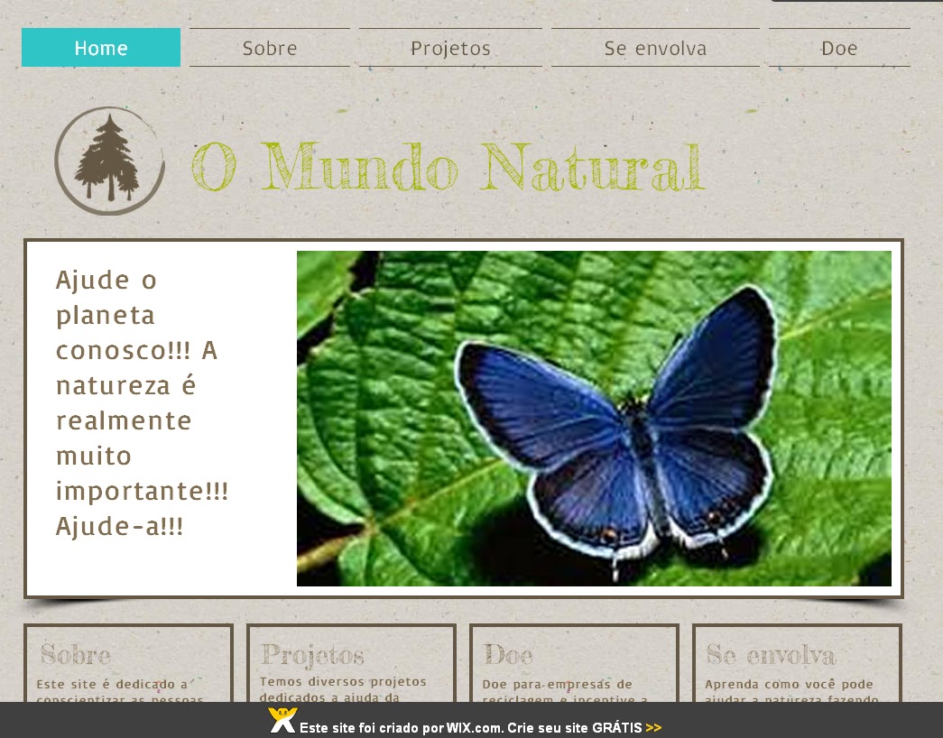 NATUREZA: O Mundo Natural