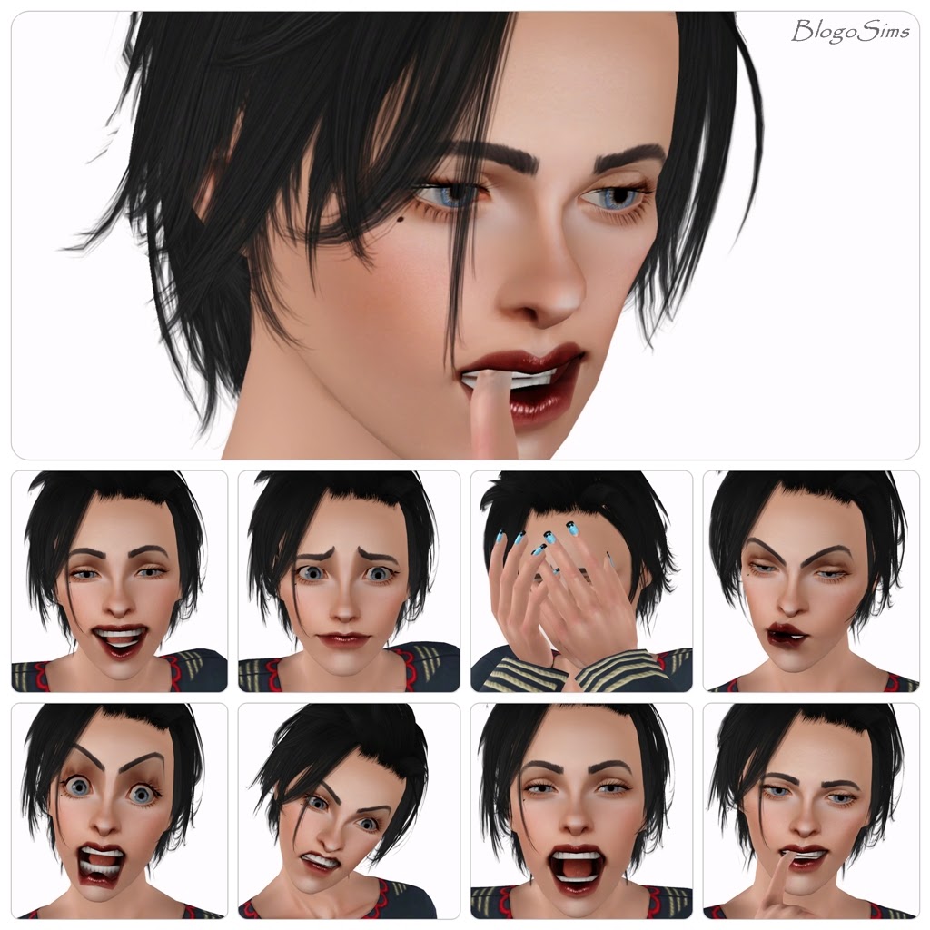 My Sims 3 Blog: Facial Expressions Poses by Sonia