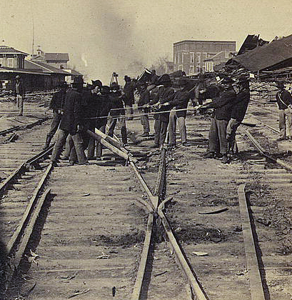 USMRR Aquia Line and other Model Railroad Adventures: Destroying Railroads