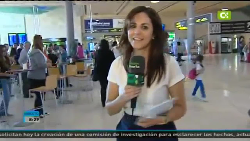 Bellas Presentadoras Canarias: MIRIAM... REPORTERA TV CANARIA
