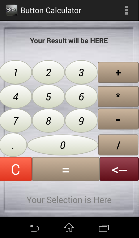 INFOO CODE : How to make Simple ANDROID Calculator?