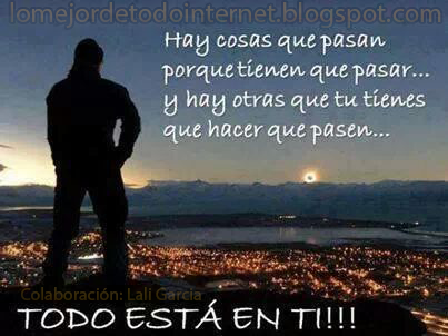 Lo mejor de todo Internet: Hay cosas que pasa porque tienen que pasar