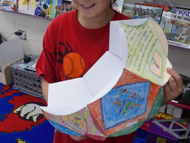 Teaching By the Sea: The Most Amazing Dodecahedron Book Report Project ...