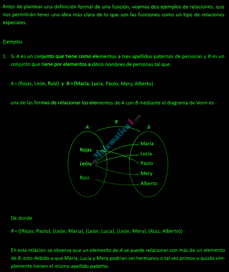 RELACIONES MATEMÁTICAS EJERCICIOS RESUELTOS PDF