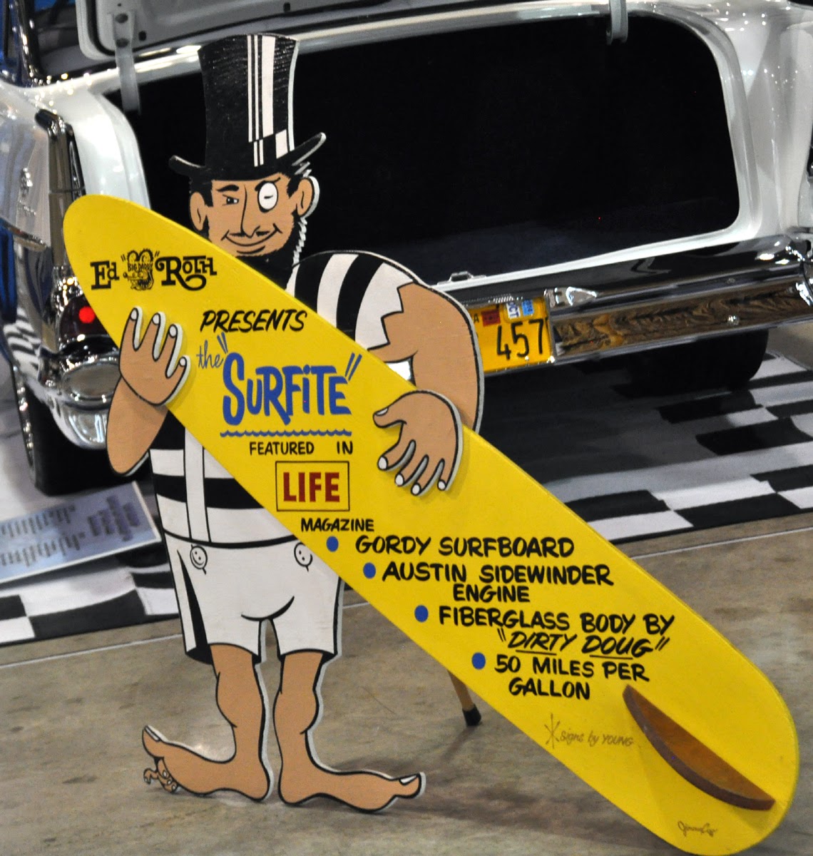 Just A Car Guy: Ed Roths Surfite was at the Grand National Roadster Show