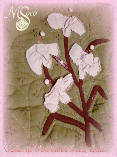 Patchwork Soco: Calabazas y flores