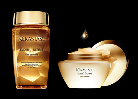 Fit For A Queen: Kerastase Elixir Ultime 24-Carat Shampoo and Masque