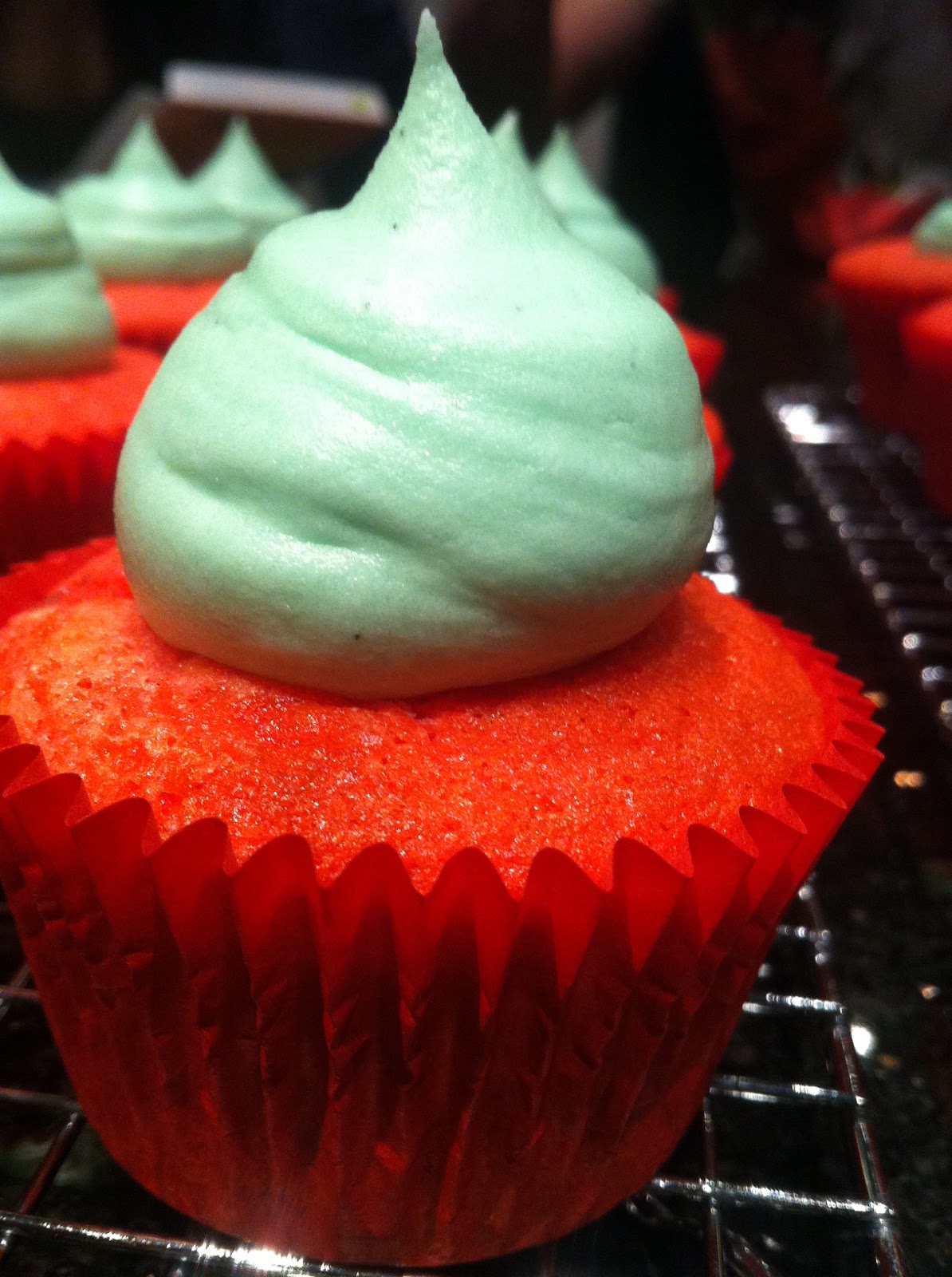 Team JJ's Bakery: Watermelon Cupcakes