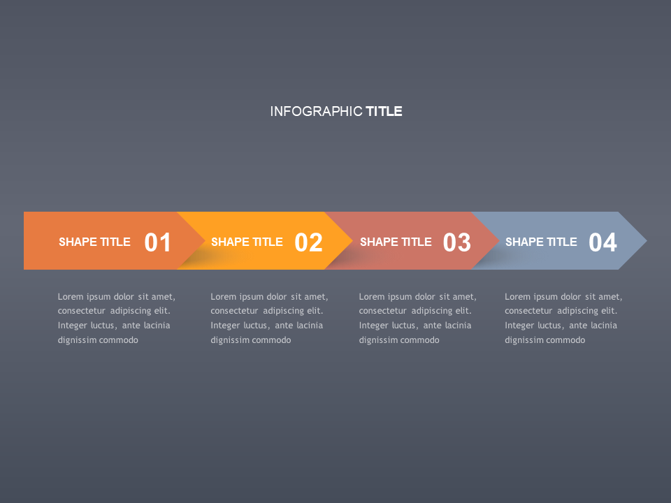 Horizontal Simple Progress Bar PowerPoint Templates - PowerPoint Free Horizontal Simple Progress Bar PowerPoint Templates - PowerPoint Free