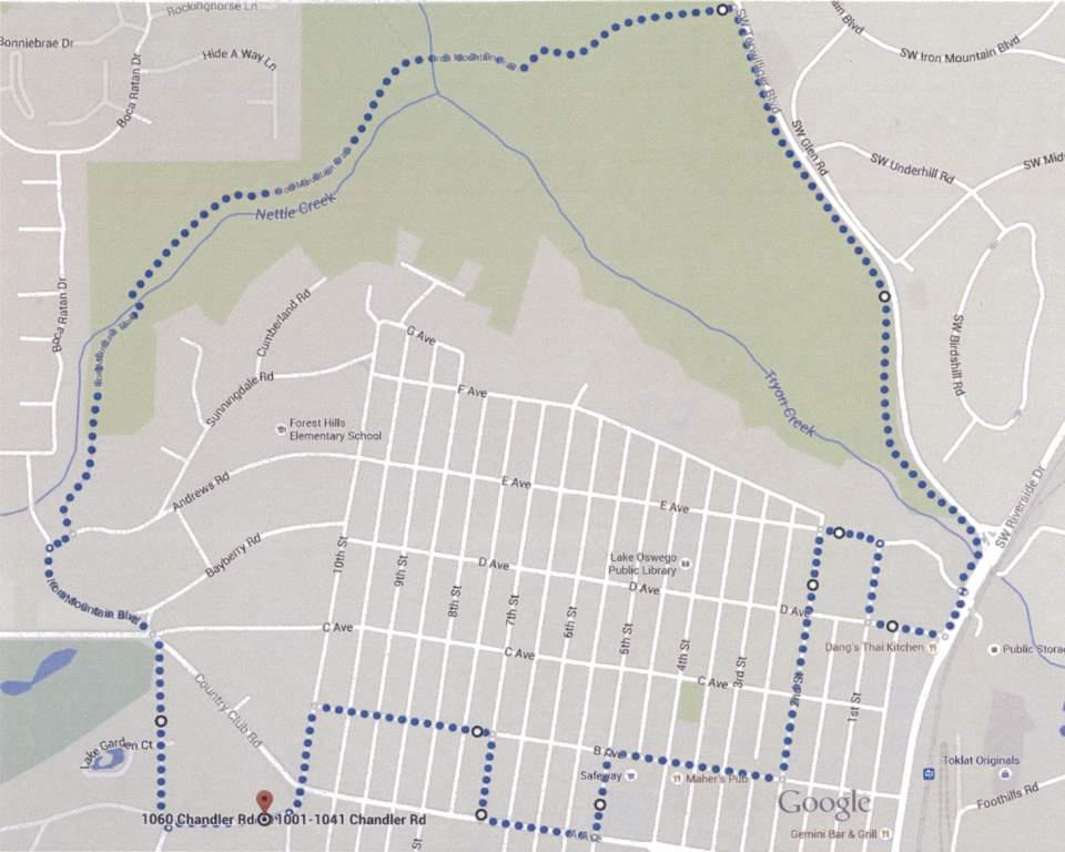 Walks and Hikes in Portland and Beyond: Lake Oswego - First Addition ...