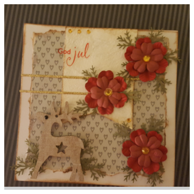 JUL I NORR: Diy Julkort