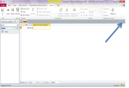 Microsoft Access 2010: Interfaz de Access 2010