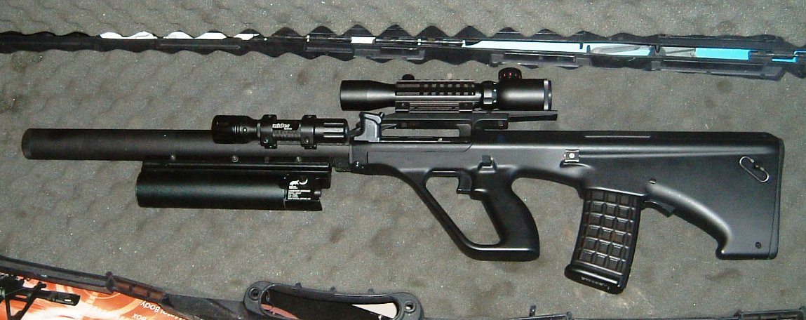 AUG:Só Armas de fogo