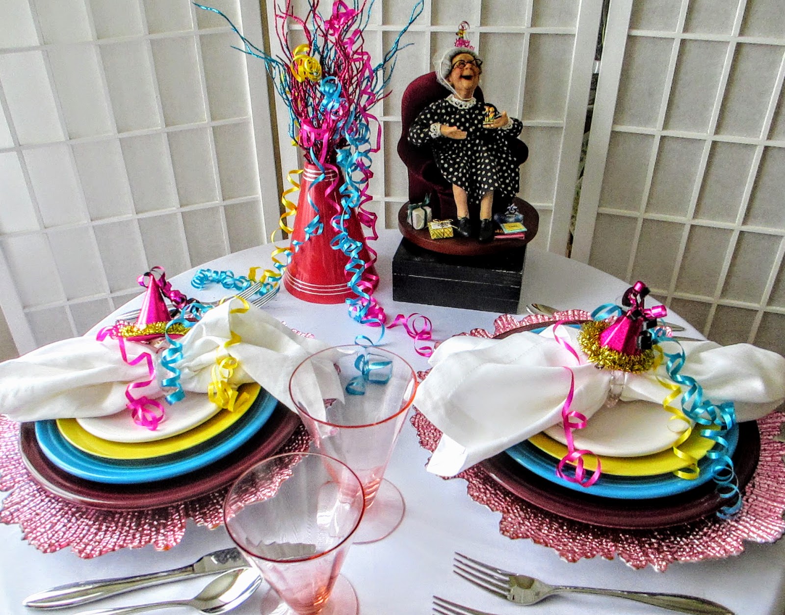 Table for One: Pat's Birthday Table