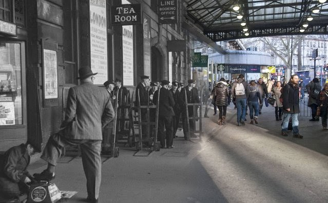 Step Into The Past: London Then and Now by Streetmuseum App ~ Vintage ...