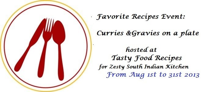 Favorite Recipes Event: Curries &Gravies on a plate - Zesty South ...