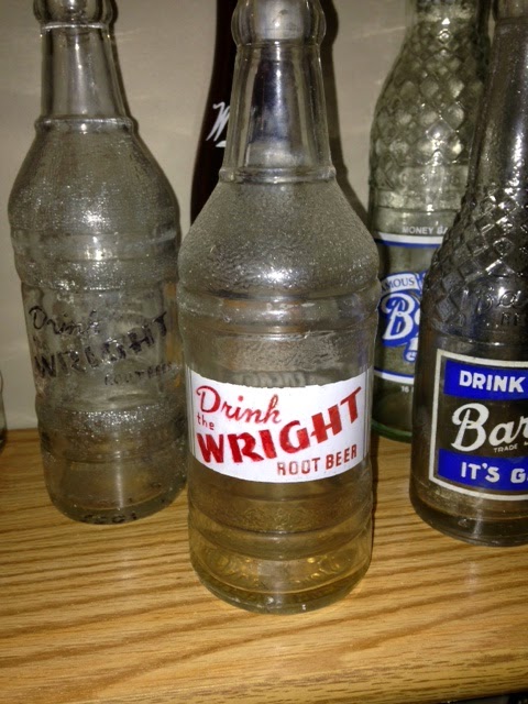 Tom's Root Beer Collectibles: Wright Root Beer