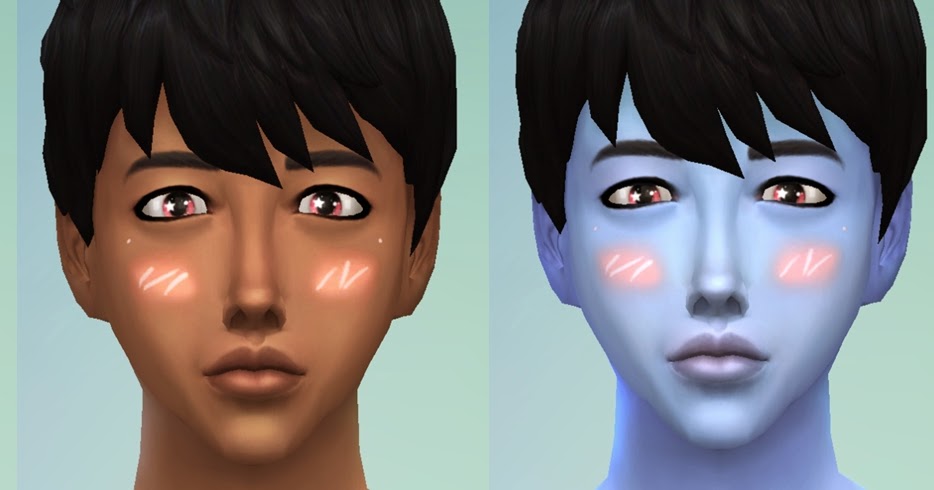 Sims 4 bruised face cc - gasepersian