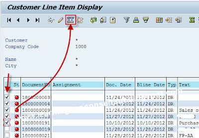 My SAP Financials: How to Mass Edit The Assignment Field in Customer ...