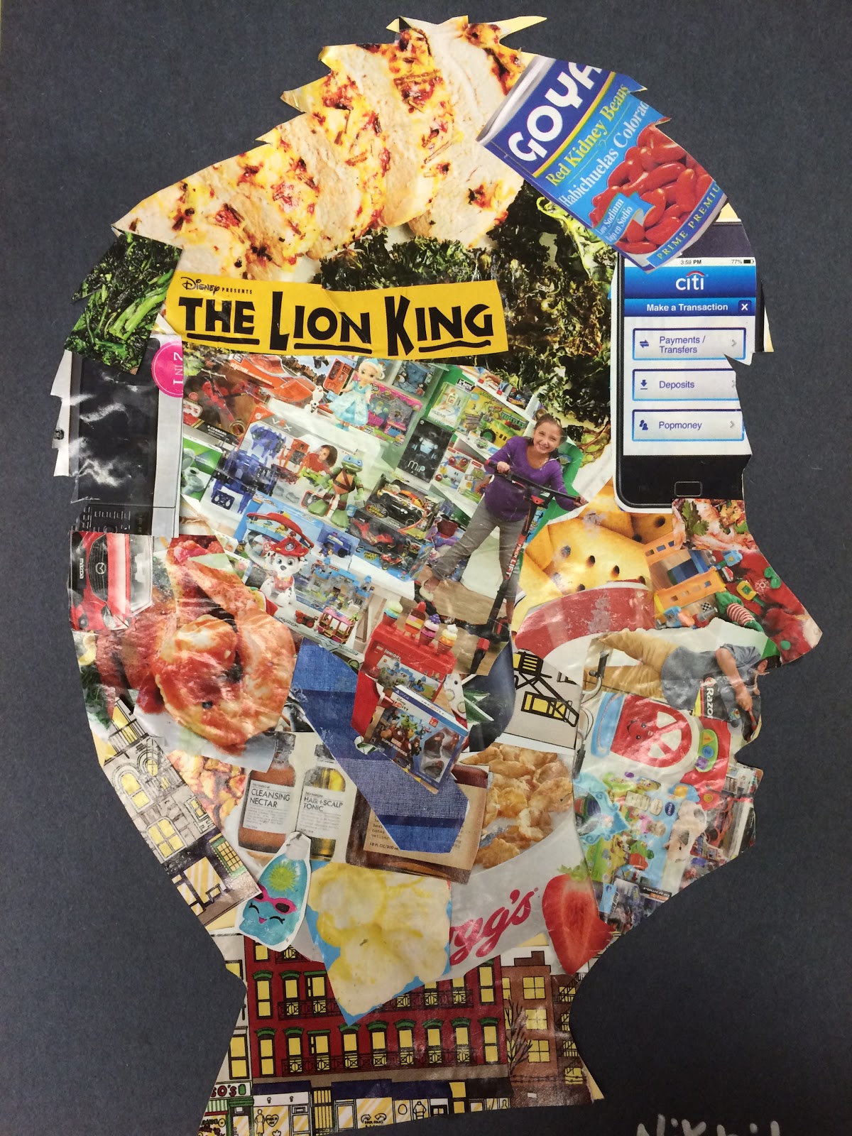 Ms. C's Artroom: Symbolic Self-Portraits