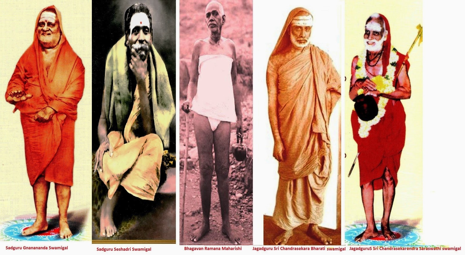 Hindu temples , Mahans, Mahaperiyava ,Paramacharya , Ramana : Saints ...