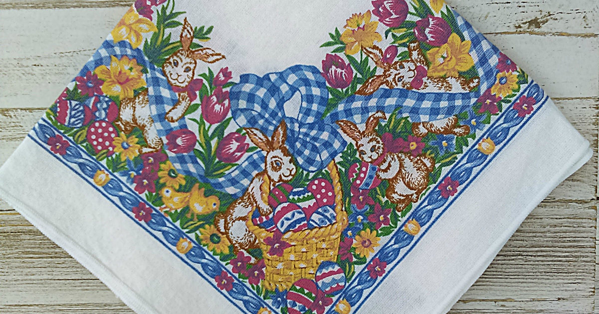 Vintage Easter Bunnies: Friday's Find #241 | My Thrift Store Addiction