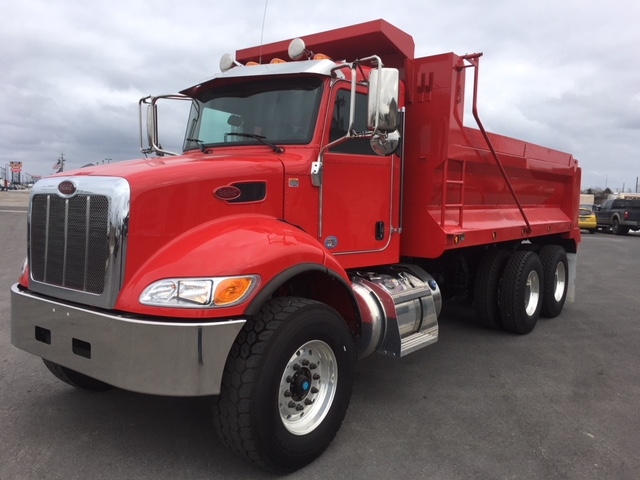 Bigtruckbrad's World of Work Trucks: Red Dump Truck 2018 Peterbilt 348 ...