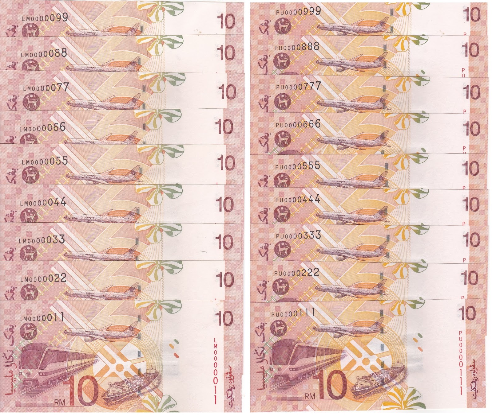 Randhawa's Bank Notes And Collectibles: Malaysia RM 10 (11th Series ...